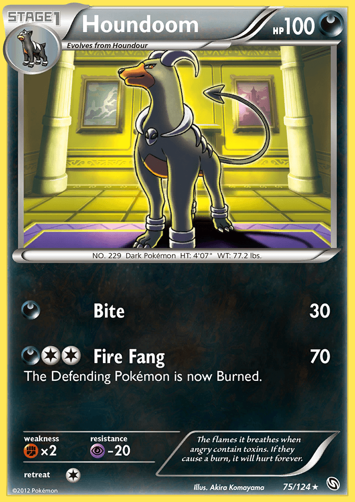 Houndoom Evolution Chart